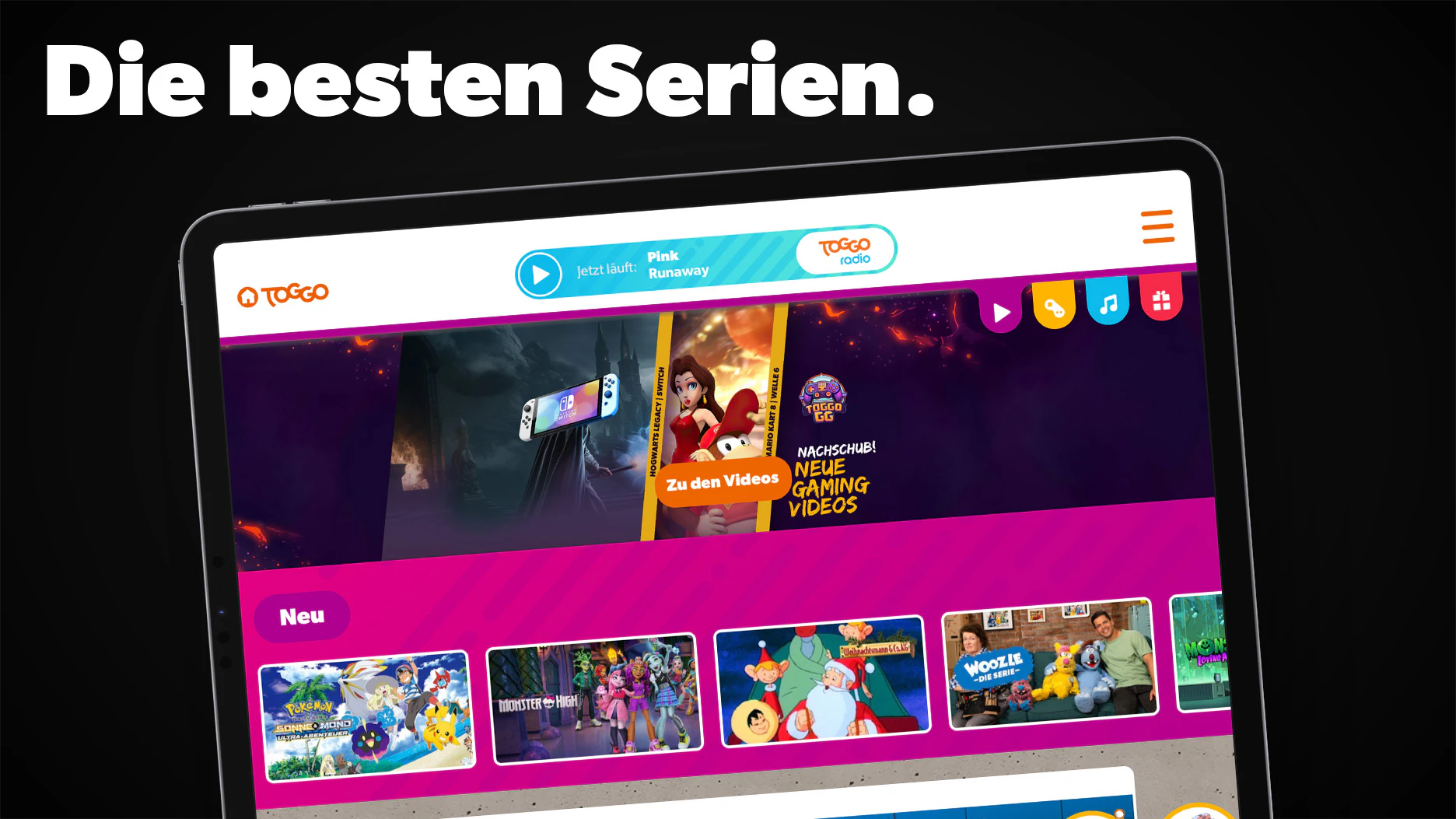 TOGGO App: Serien, Spiele und Hörspiele kostenlos | toggo.de